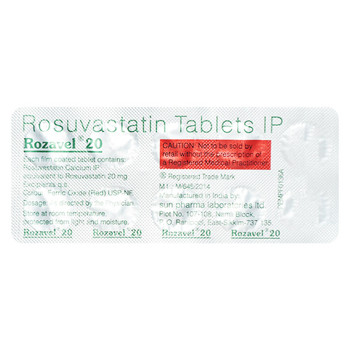 Buy Rozavel 20mg Tablet online from shops near you | LoveLocal
