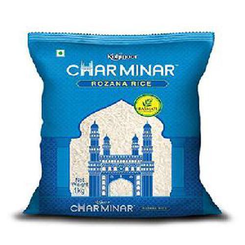 Buy Kohinoor Charminar Rozana Basmati Rice 1 kg online from shops near ...