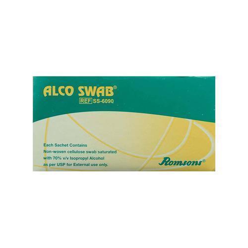 Buy Romson's Alcohol Swabs Box online from shops near you | LoveLocal
