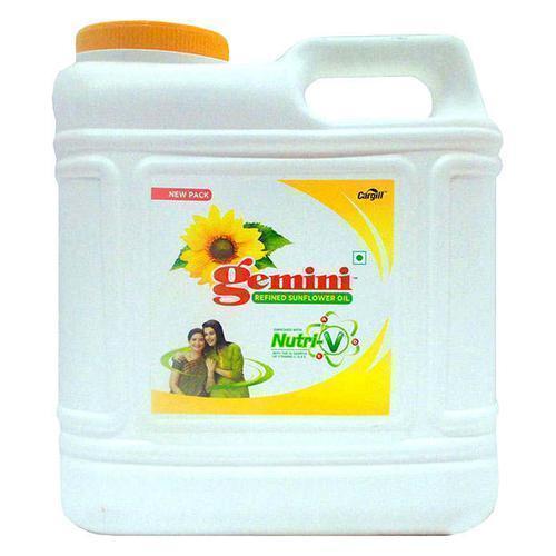 Buy Gemini Refined Sunflower Oil - With Nutri-V 15 L Jar online from ...